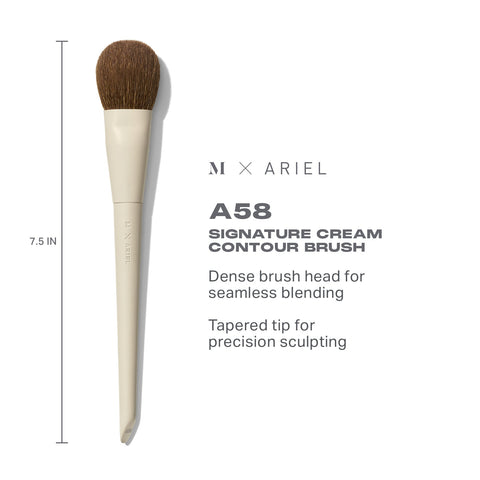 Morphe X Ariel A58 Signature Cream Contour Brush – Morphe UK