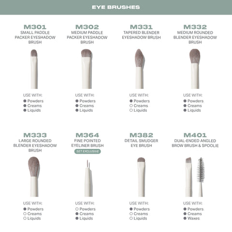 Ready, Set, Pro 16-Piece Face & Eye Brush Set – Morphe UK